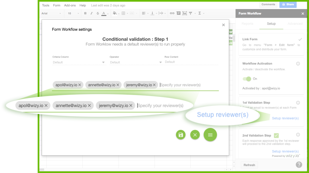How to set parallel and conditional reviewers in Form Workflow Plus ...