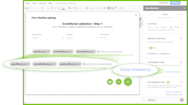 How to set parallel and conditional reviewers in Form Workflow Plus - Wizy.io Blog